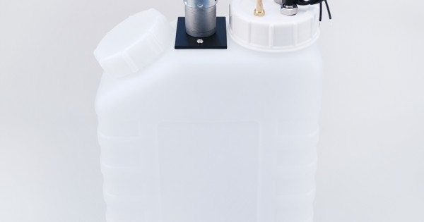 Large ink barrels white 3.5L ink tank float motor solvent ink tank 3.5L